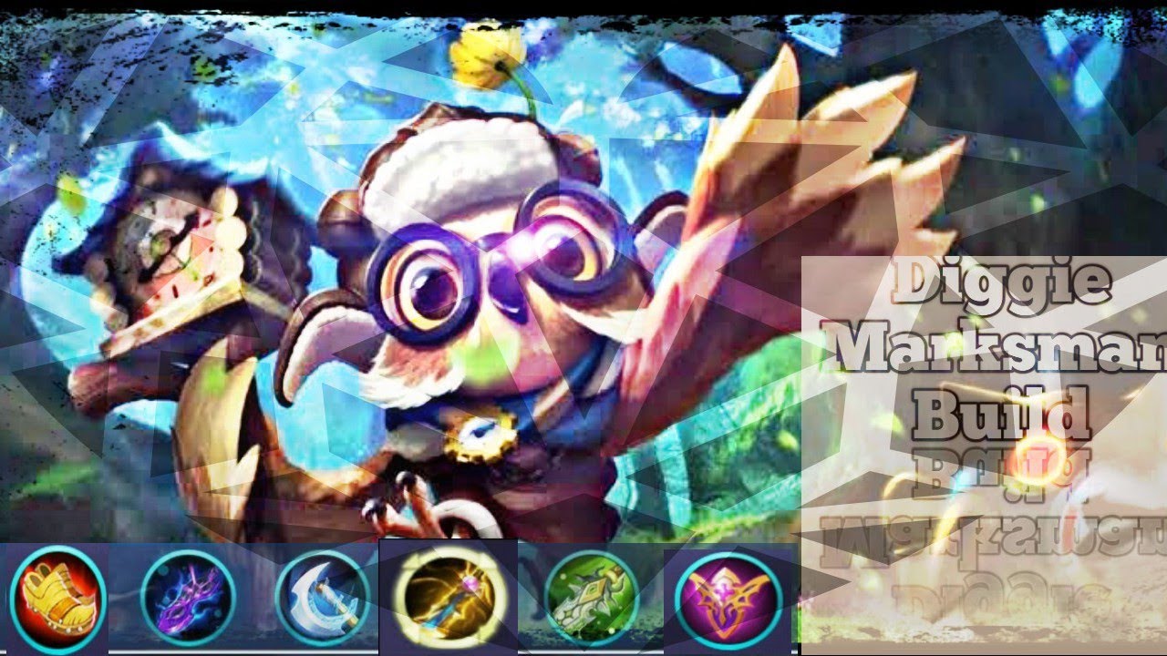 DIGGIE MARKSMAN BUILD 2022 | DIGGIE BEST BUILD 2022 | MOBILE LEGENDS ...