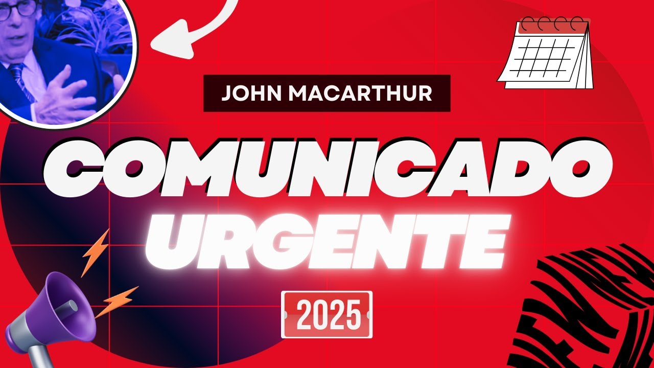 COMUNICADO del pastor John MacArthur a Shepherds Conference 2025 🔔 ...