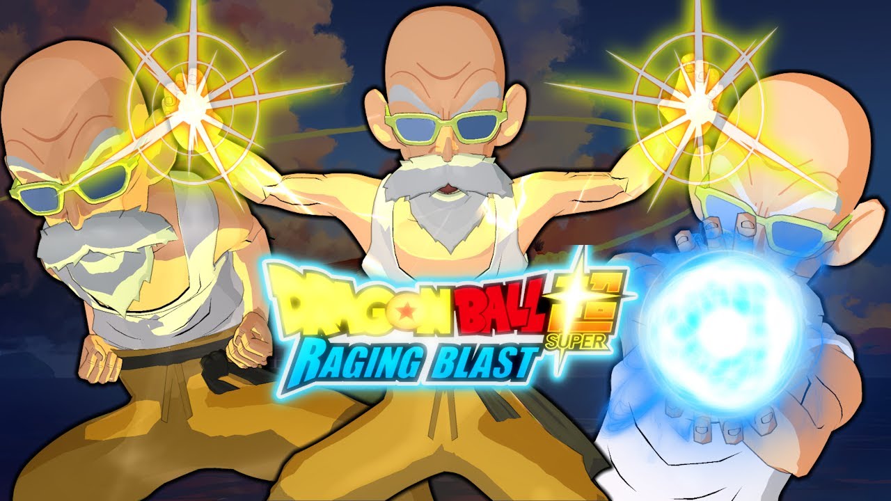 Turtle School Training! Master Roshi | Raging Blast Super Mods # ...