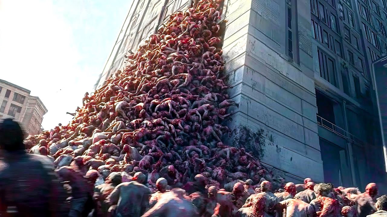 Zombies Tries to Break In a Building Where a Man Trapped in For Days ...