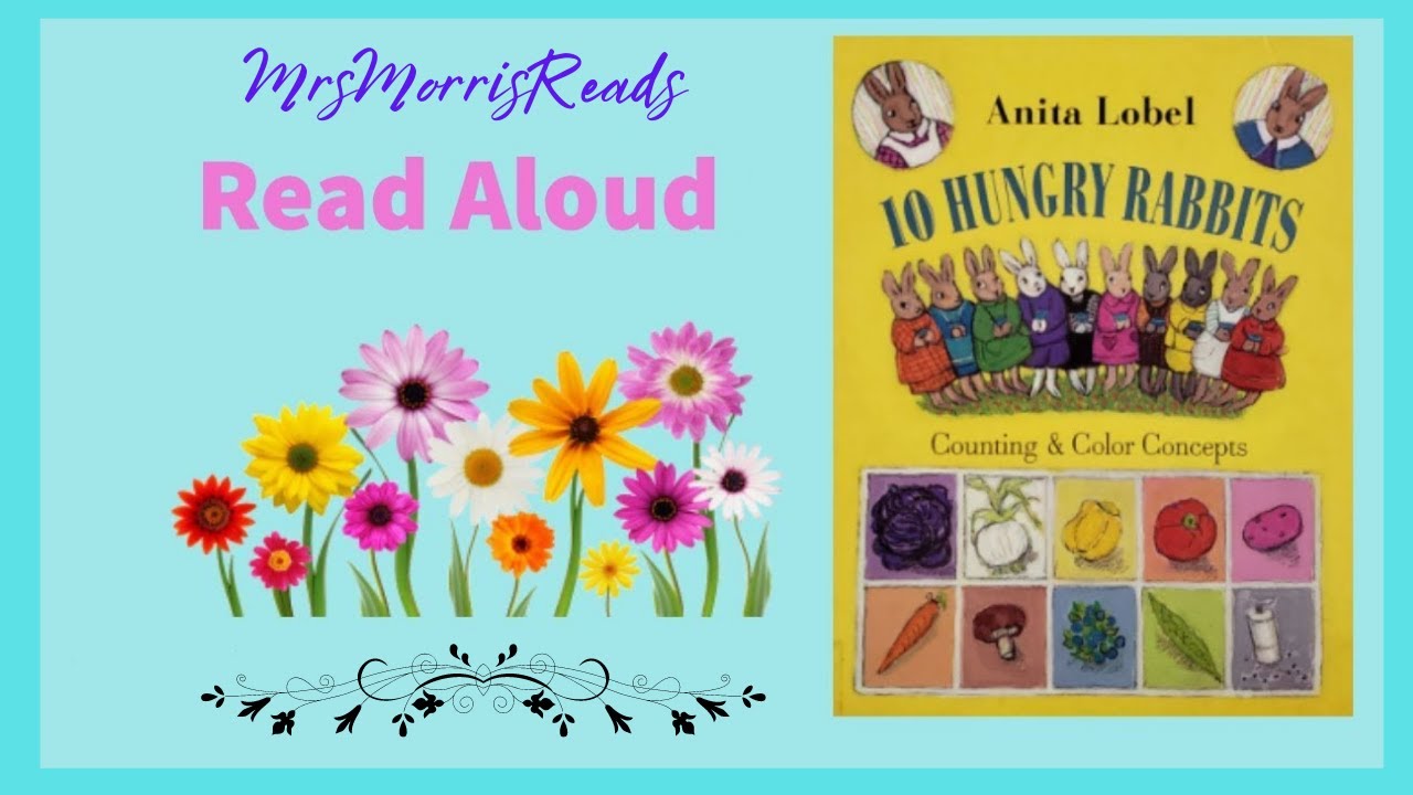 10 HUNGRY RABBITS Read Aloud - YouTube