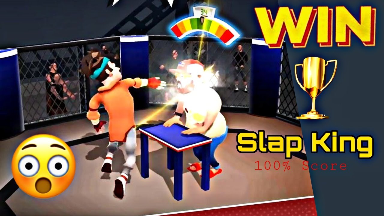 Slap king mobile game nob vs pro gameplay video - YouTube