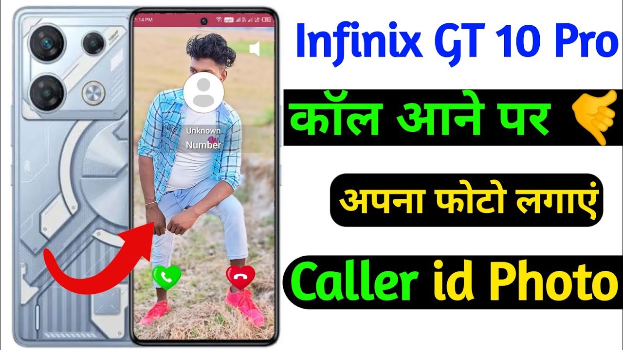 infinix GT 10 pro caller id photo full screen | caller id photo full ...