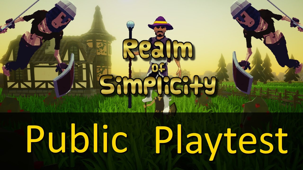 Realm of Simplicity - Indie MMORPG Public Playtest Announcement! - YouTube