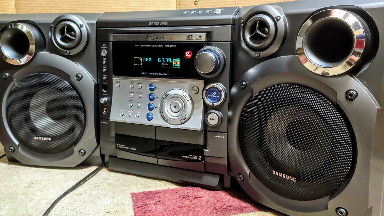 Audio System Samsung MAX-ZS530 Sommerwine - YouTube