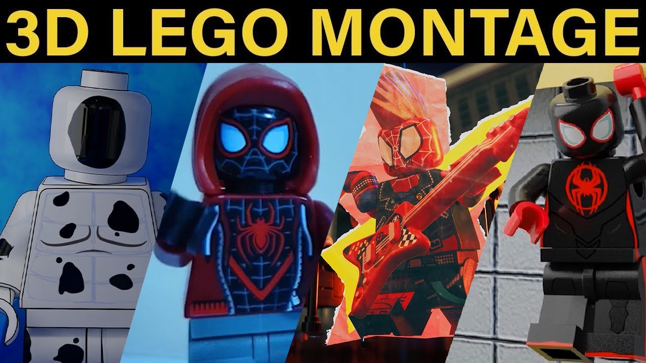 LEGO Spider-Man: Across the Spider-Verse | CGI Animation Collab Montage ...