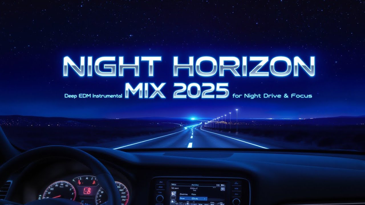 NIGHT HORIZON MIX 2025 – Deep EDM Instrumental for Night Drive & Focus ...