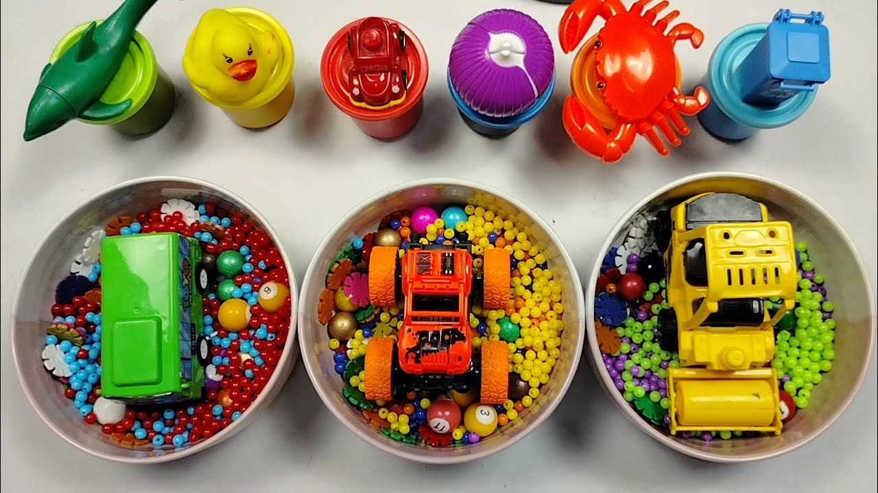 8 Minutes Satisfying Video | Mixing Rainbow Marbles in a Magic Bowl ...