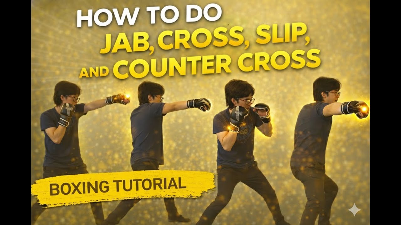 How to Do Jab, Cross, Slip, and Counter Cross in Boxing (Step-by-Step ...