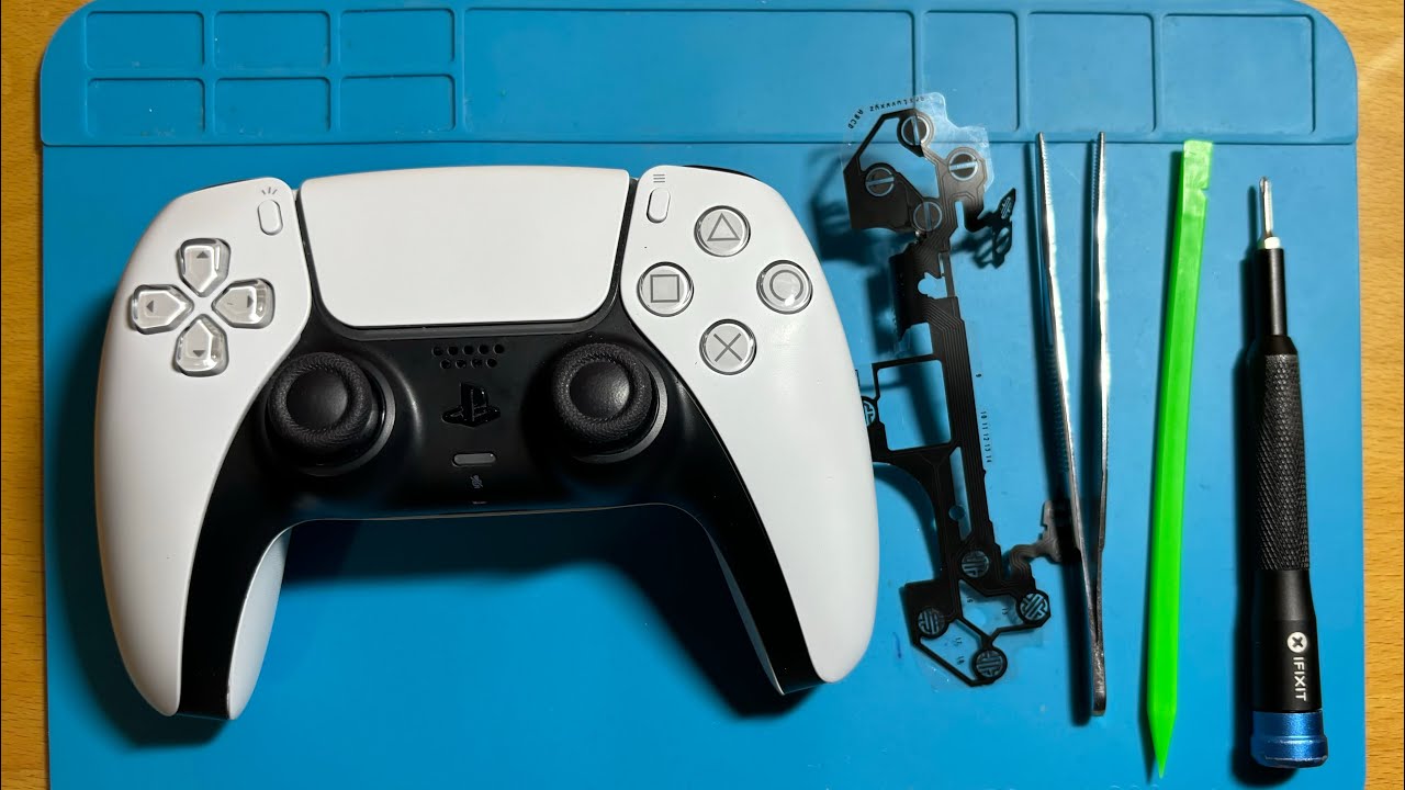 PS5 Controller Repair - Faulty L2 Button Unresponsive (BDM-030) - YouTube