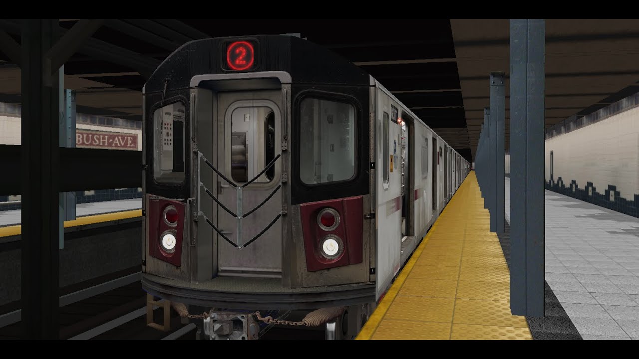 OpenBVE Release Run: R142 TOD & Signage Final Test Run from 241 St to ...
