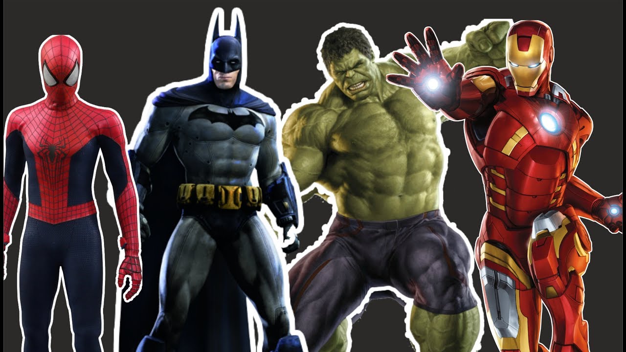 Hulk Vs Spiderman Vs Batman Vs Ironman - Epic Battle - YouTube
