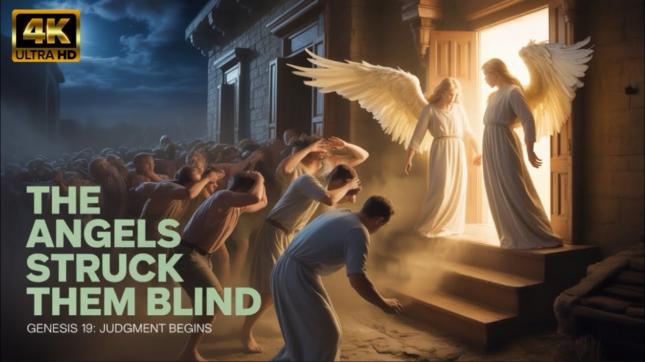 The Angels Blind the Men of Sodom | never before seen Video — Genesis ...