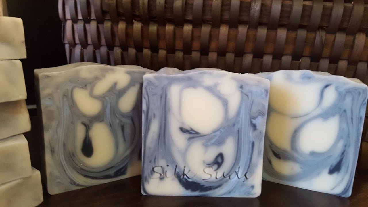 Making and Cutting "Cool Water" Cold Process Soap - YouTube