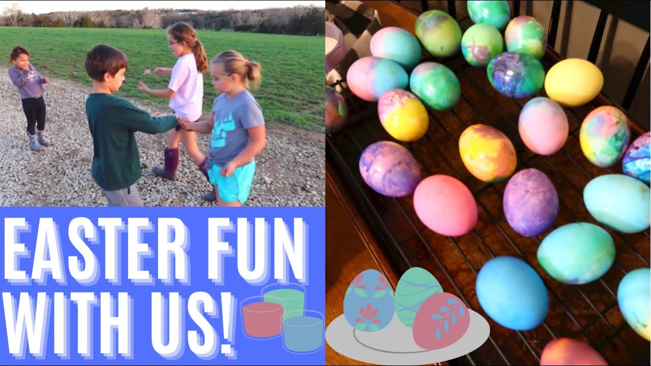 Easter Activities w/ Our Big, Blended Family! || Fun Activities for ...