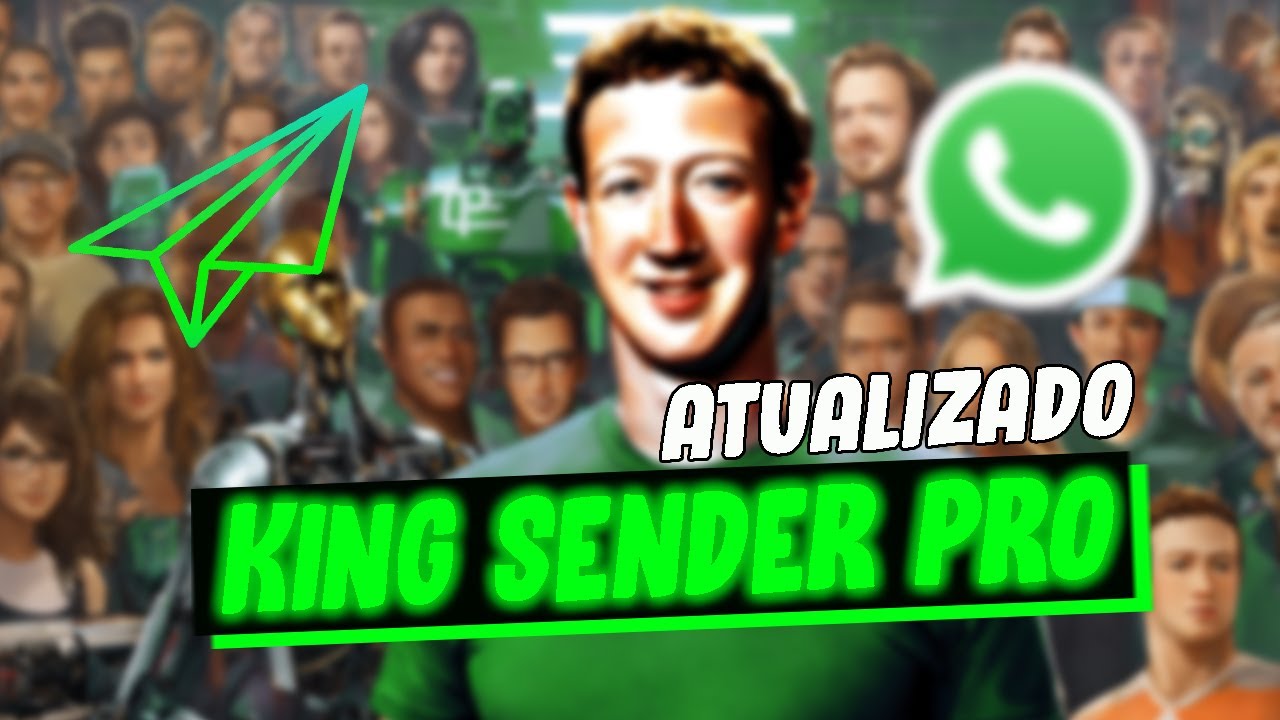 KING SENDER PRO DISPARO EM MASSA NO WHATSAPP [ATUALIZADO VS 9.0.1] - YouTube