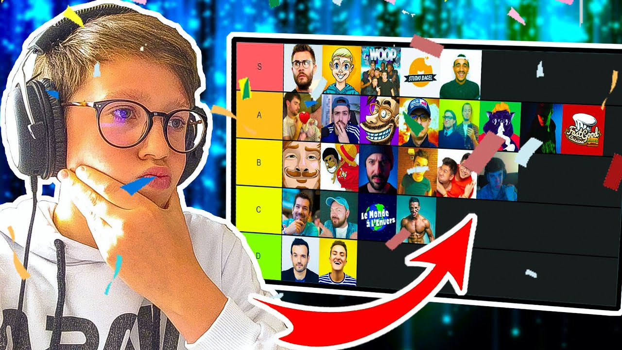 TIER LIST YOUTUBEUR AP RO Ft Youenn YouTube tier-list-youtubeur-ap-ro-ft-youenn-youtube