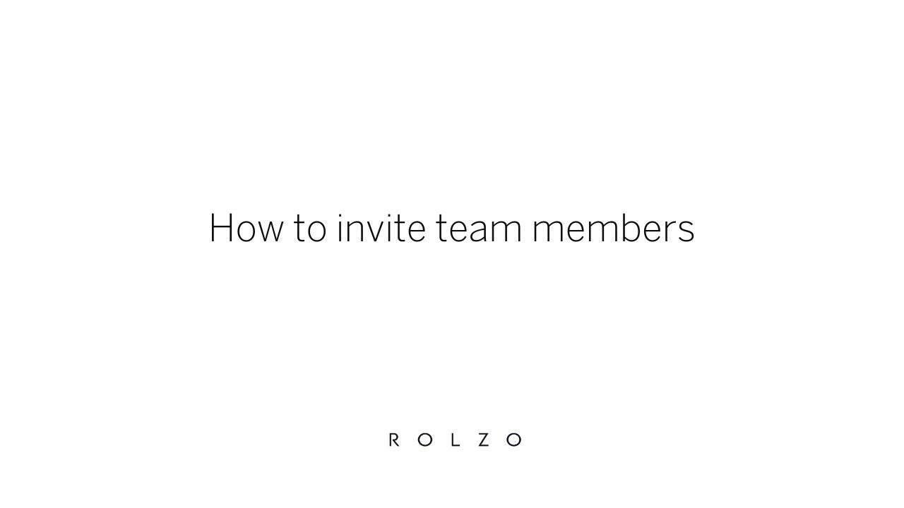 #12 | How to invite team members - YouTube