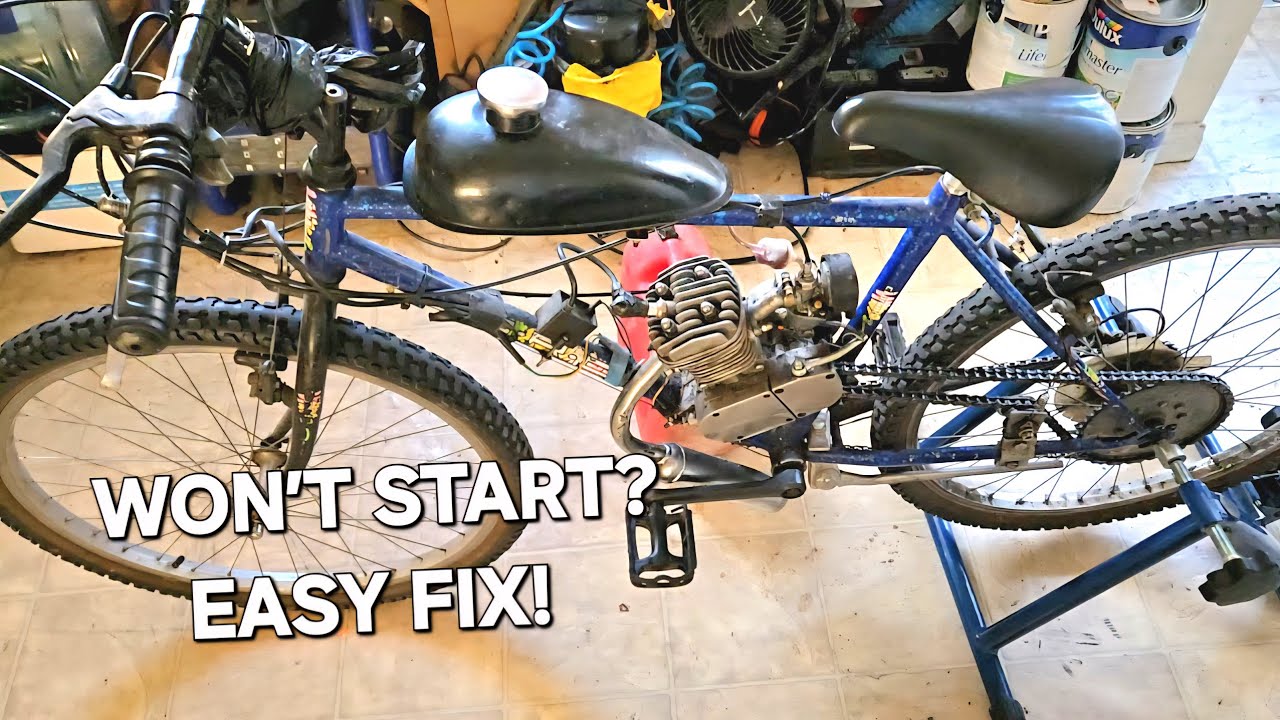 Motorized Bike 80cc Won’t Start After Years — Here’s the Easy Solution ...