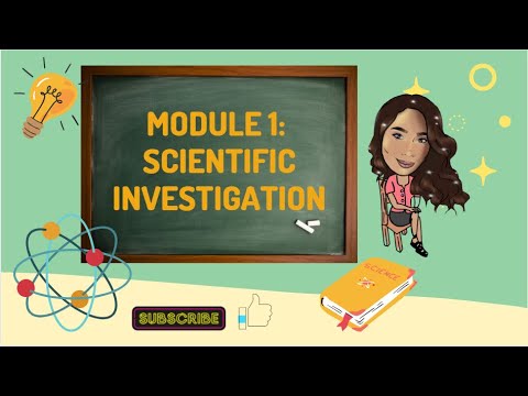 SCIENTIFIC INVESTIGATIONS EXPLAINED - YouTube