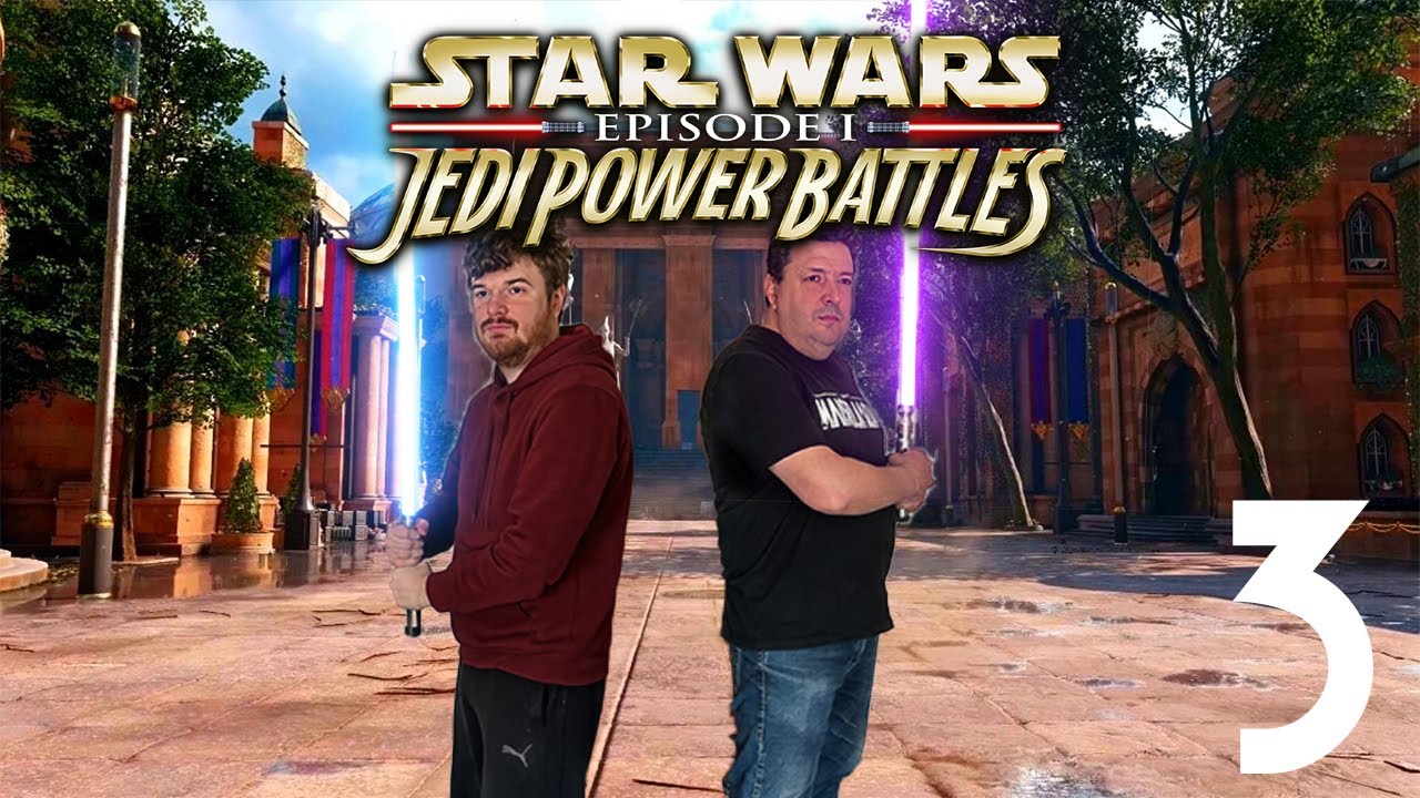 LETS PLAY STAR WARS JEDI POWER BATTLES #3 w/ Jack and his Dad | The ...