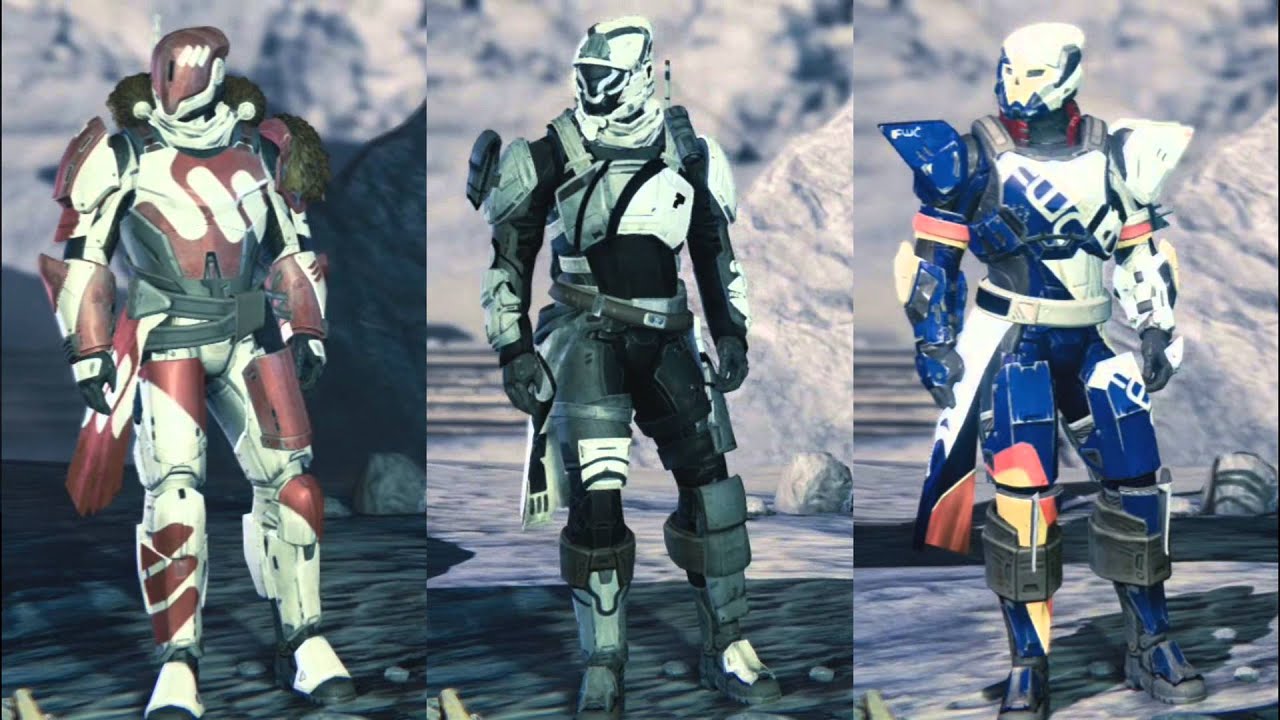 Destiny Taken King Faction Armor - YouTube