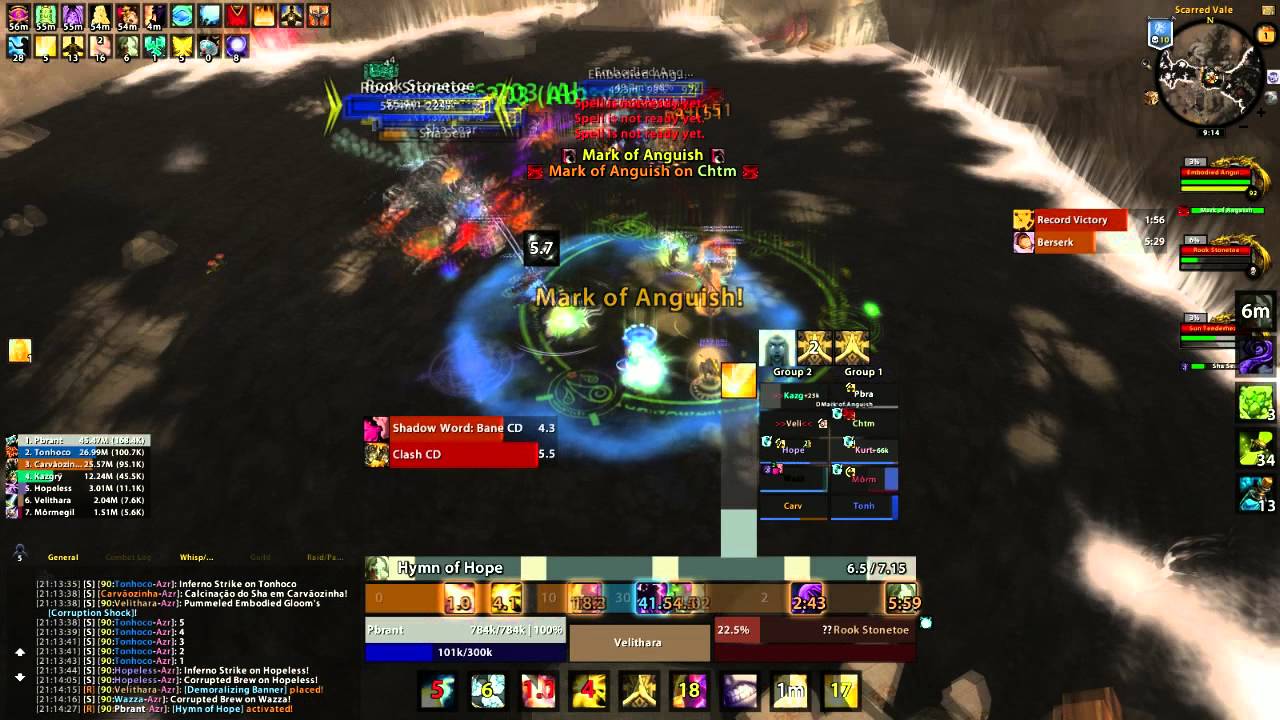 Unorthodox vs Fallen Protectors 10HC - Discipline Priest PoV - YouTube