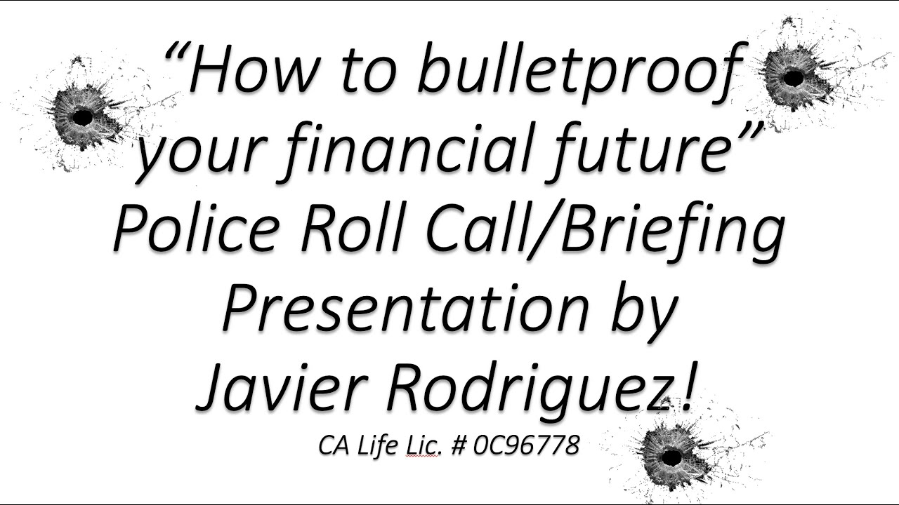 Police roll call retirement presentation - YouTube