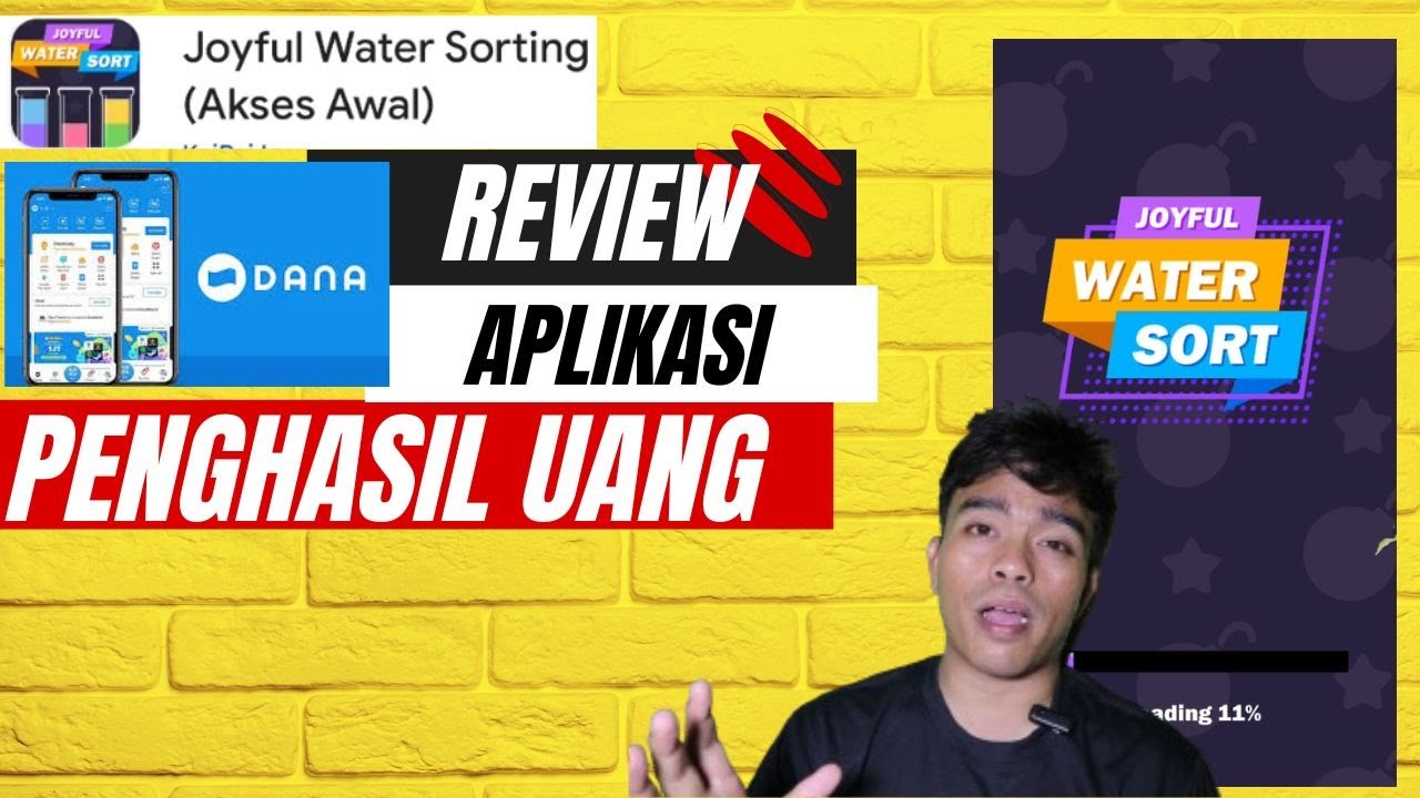REVIEW APLIKASI JOYFUL WATER SORTING - YouTube