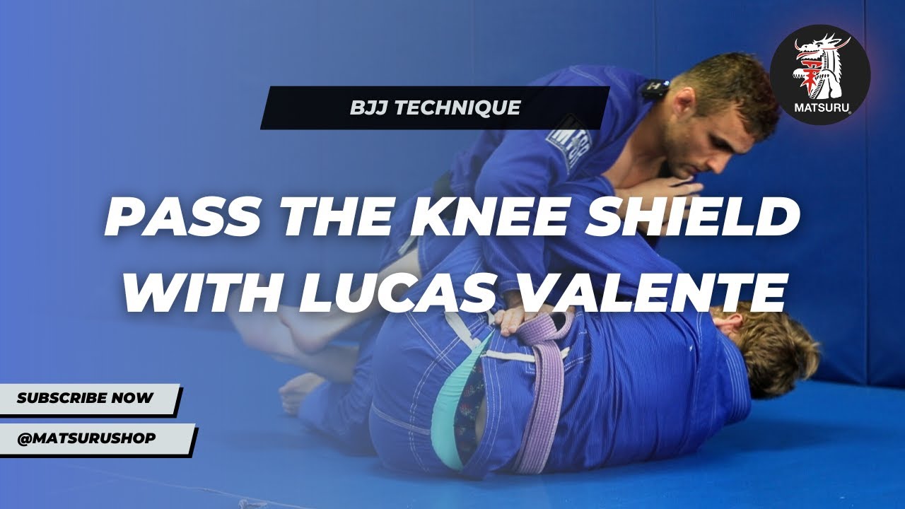 BJJ Technique: Knee Shield Pass with Lucas Valente - YouTube