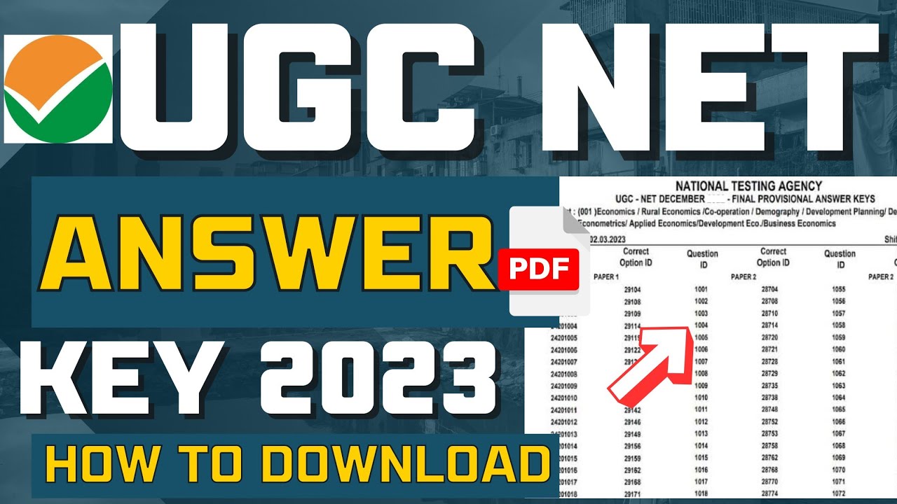 ugc net answer key 2023 | nta ugc net december answer key 2023 | mahir ...