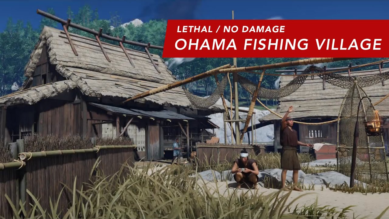 Ghost of Tsushima - Ohama Fishing Village (Lethal/Expert HUD/No Damage ...