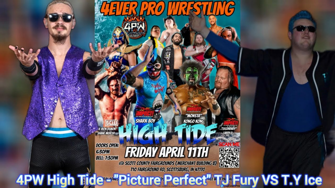 4ever Pro Wrestling High Tide - "Picture Perfect" TJ Fury VS T.Y Ice ...