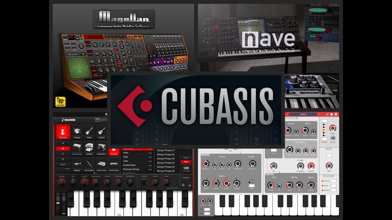 Cubasis for iPad and The John Carpenter Project - YouTube