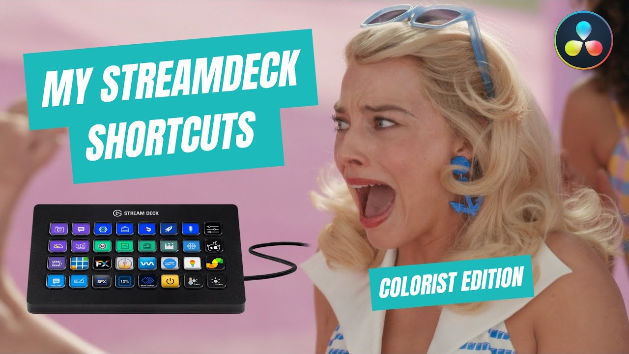 My Stream Deck Setup (Colorist Edition) - YouTube