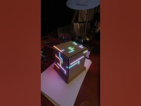 NeoPixel Cube Project for ESP32 - YouTube