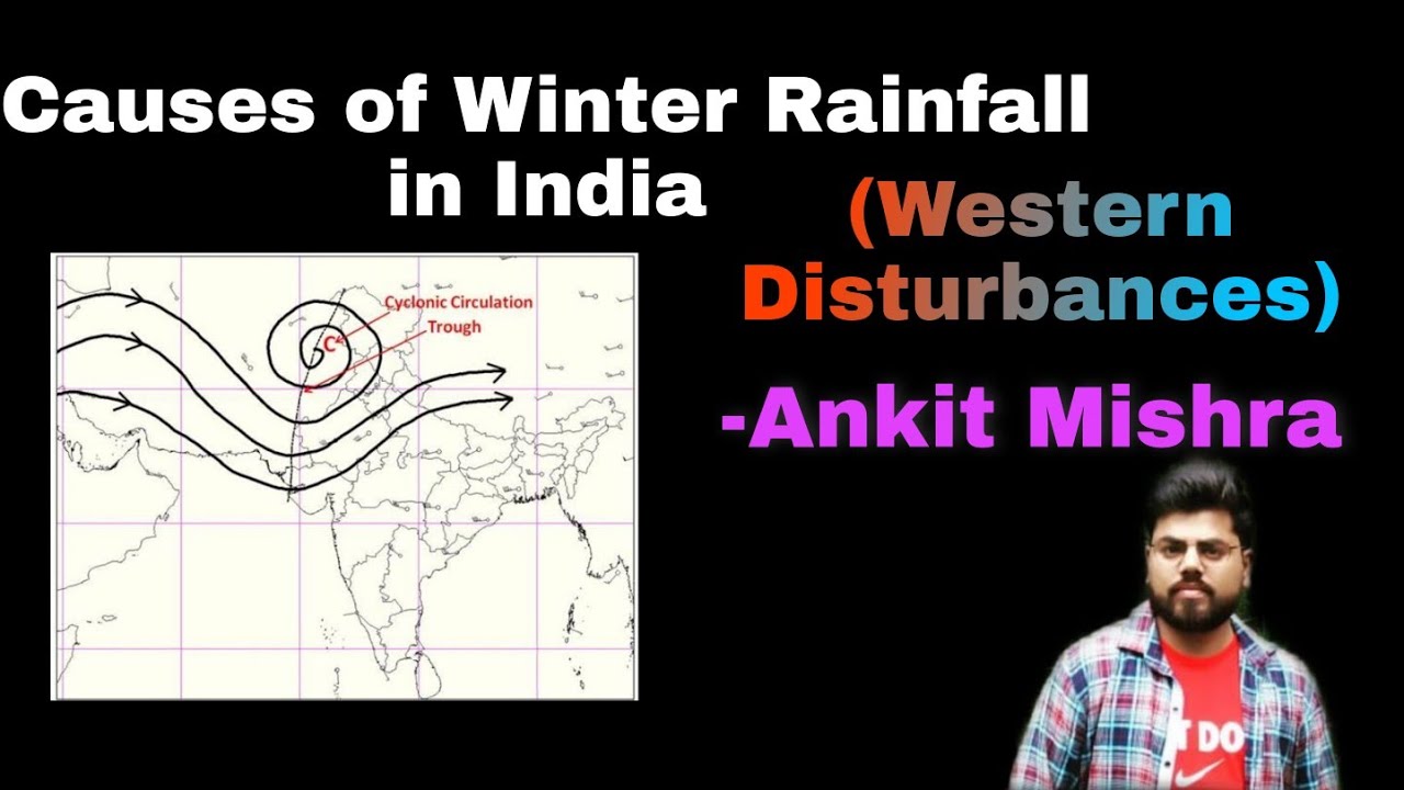 Cause of winter rainfall in north India ( Western Disturbance) - YouTube
