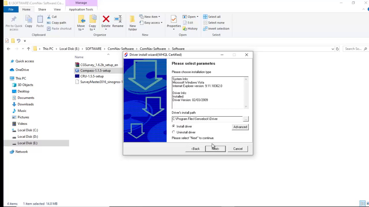 Tutorial Instal Software Compas Solution - YouTube