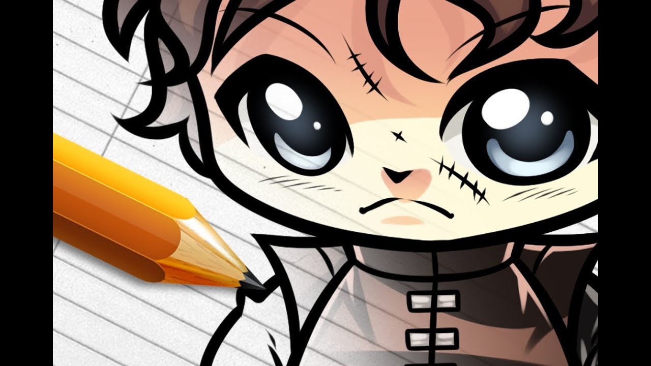 How to Draw Chibi Tyrion Lannister from Game of Thrones - Full Digital ...