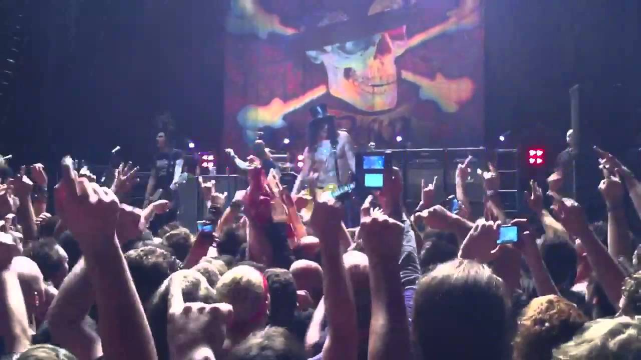 Slash paradise city live - YouTube