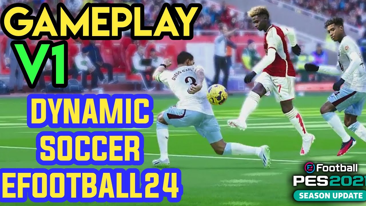 PES 2021 Gameplay Dynamic Soccer - eFootball Version 2024 - YouTube