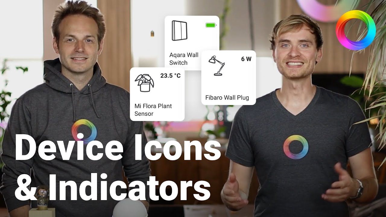 Customize your Homey - New Icons & Status indicators! - YouTube