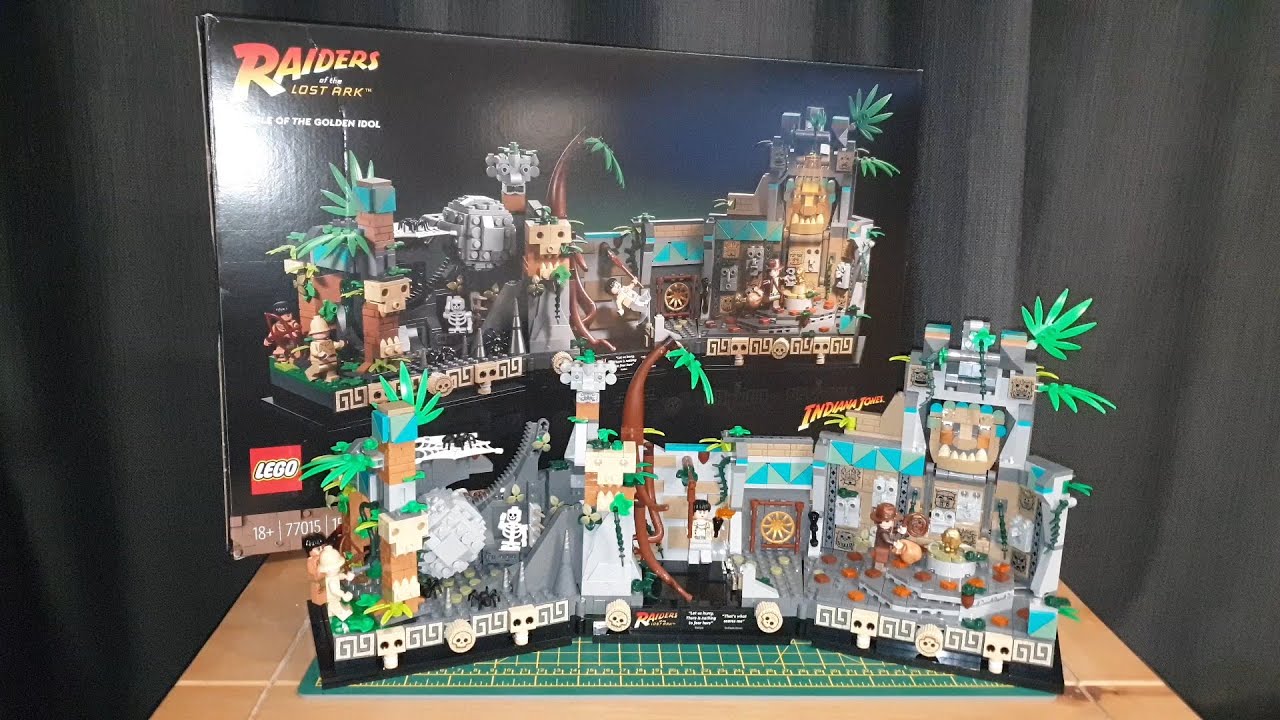 Lego Raiders of the Lost Ark 77015 - Temple of the Golden Idol - Speed ...