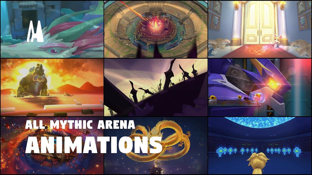 ALL MYTHIC ARENA ANIMATIONS / OPENINGS | TFT SET 12 - YouTube
