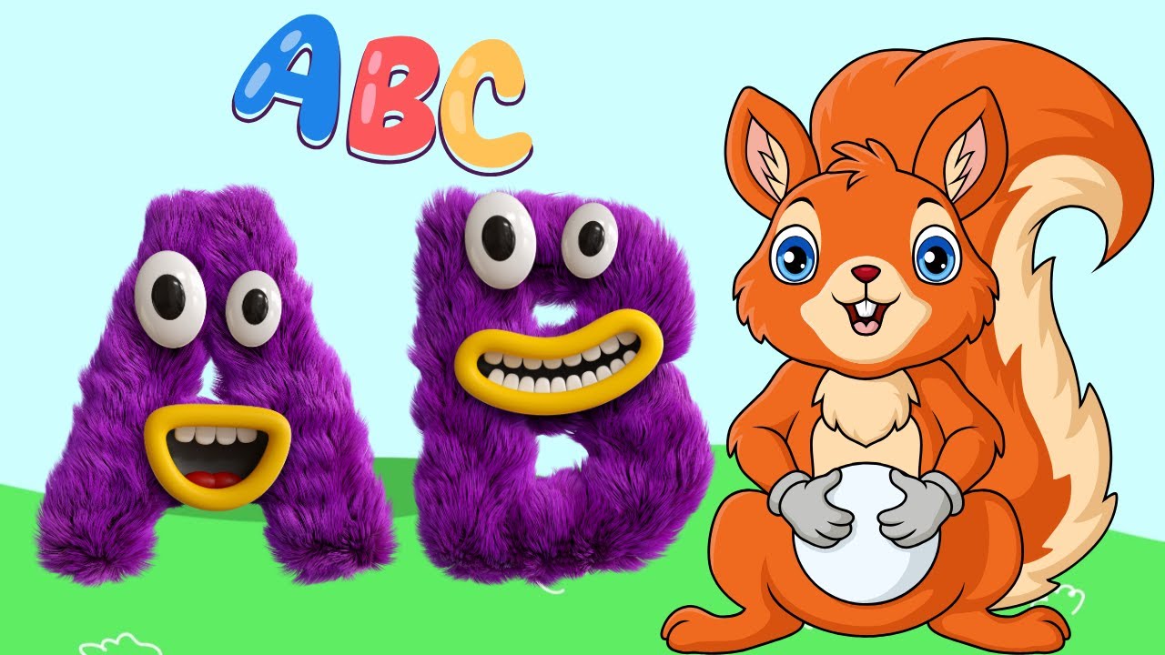 Learn ABCs with Fun Animals! 🐜🦋🐱 | Educational Alphabet Song for Kids ...