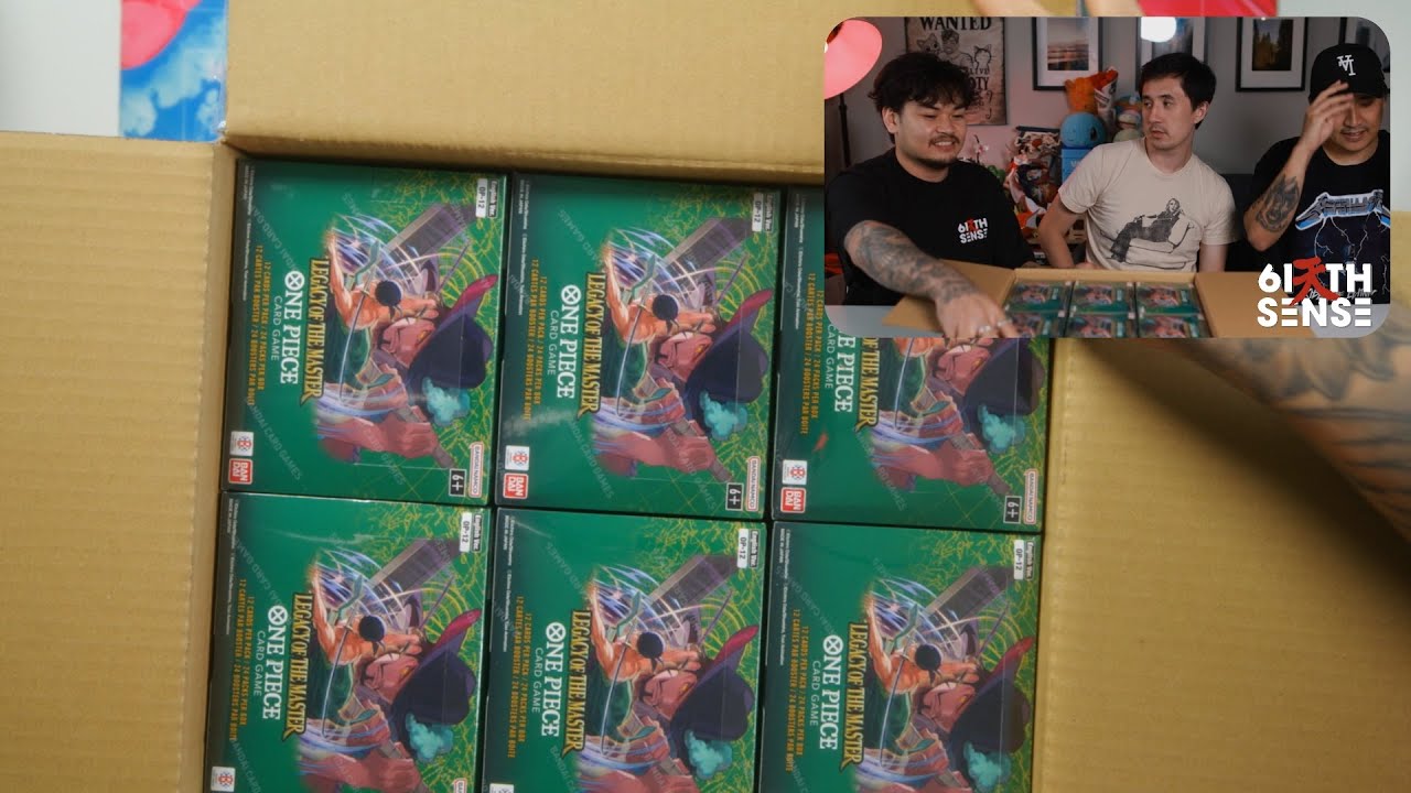 Opening a Case of OP12 "Legacy of the Master" (pulls only) ft. 6ixth ...