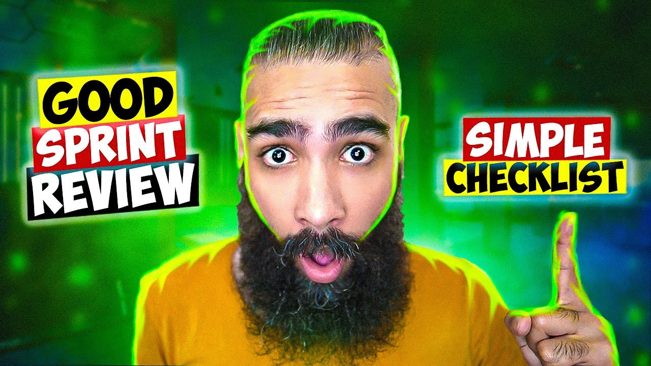 6 STEPS to MASTER the Agile SCRUM Sprint Review: Template, Checklist ...