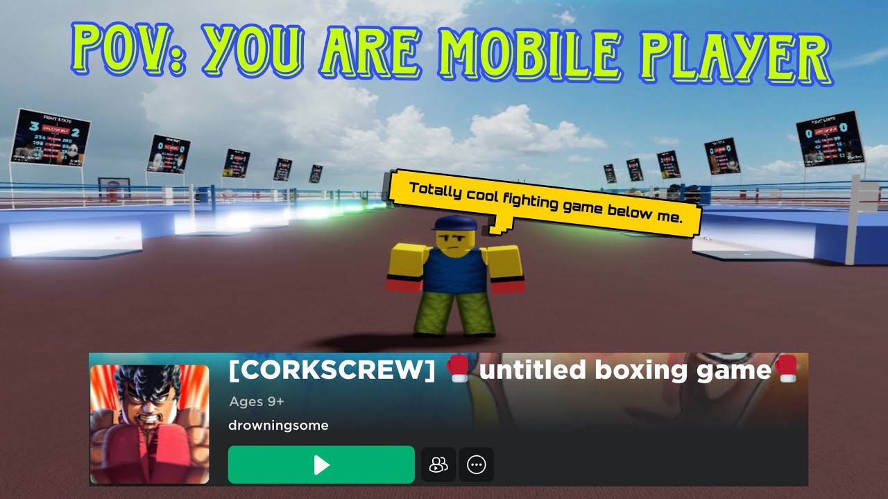 Untitled Boxing Game Experience [MOBILE PLAYER📱] - YouTube