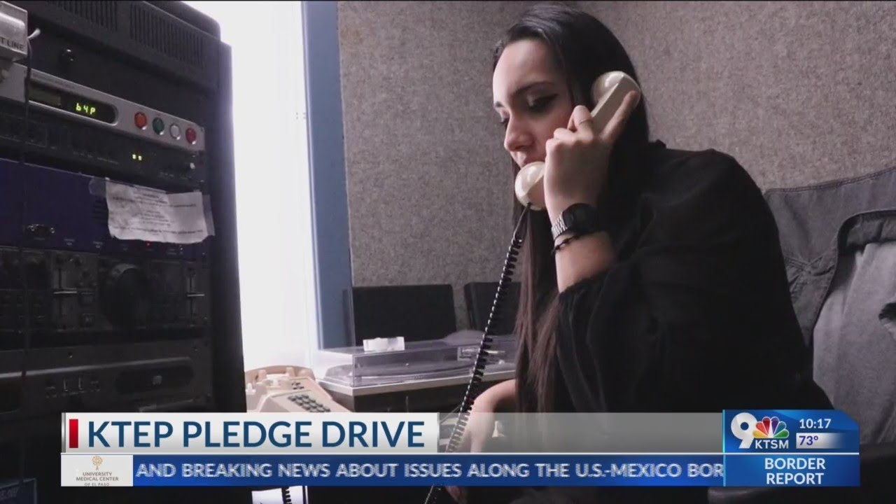 KTEP seeks support with annual Spring Pledge Drive event - YouTube