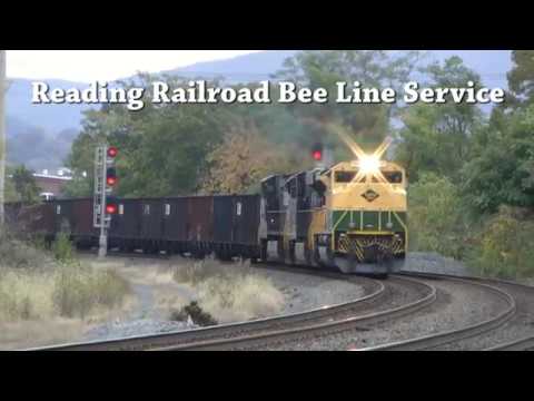 Reading Railroad Bee Line Service - YouTube